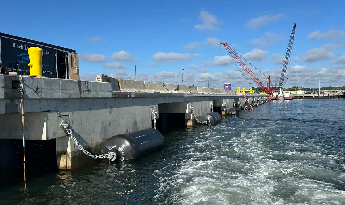 QDC Terminal - Pier 5 | North Kingstown, RI | USA - ShibataFenderTeam