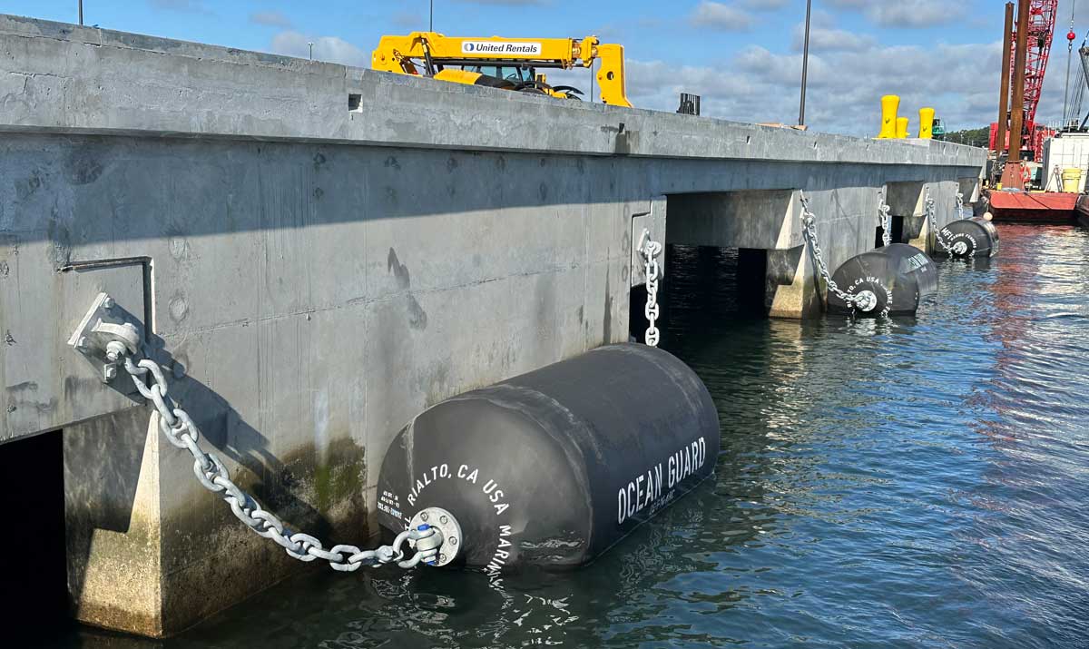 QDC Terminal - Pier 5 | North Kingstown, RI | USA - ShibataFenderTeam