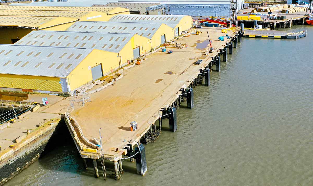 Berth 1 Peel Ports | Sheernes | United Kingdom - ShibataFenderTeam