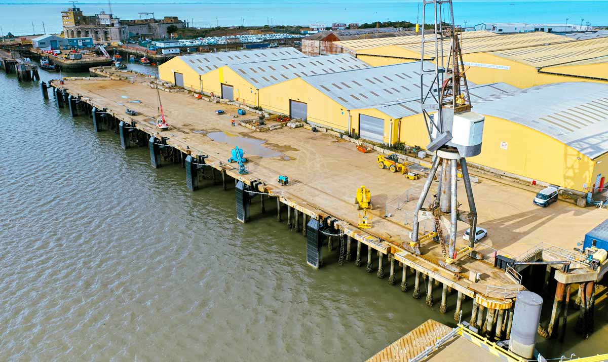 Berth 1 Peel Ports | Sheernes | United Kingdom - ShibataFenderTeam